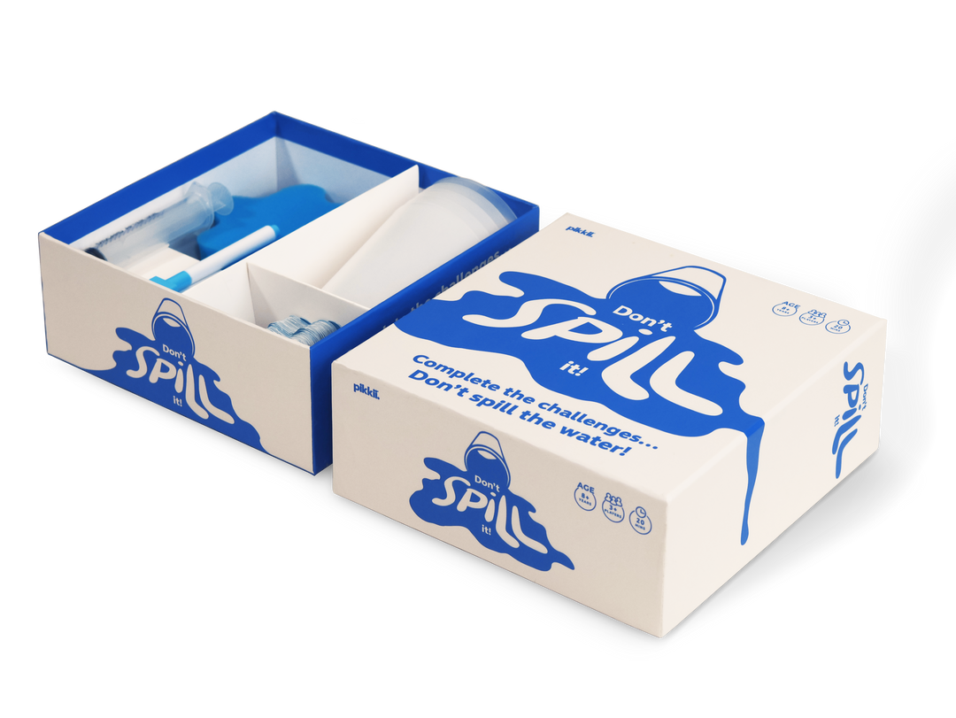 Don't Spill It – The Hilarious Water Challenge Party Game! – Pikkii