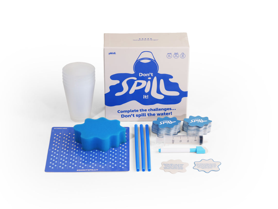 Don't Spill It – The Hilarious Water Challenge Party Game! – Pikkii