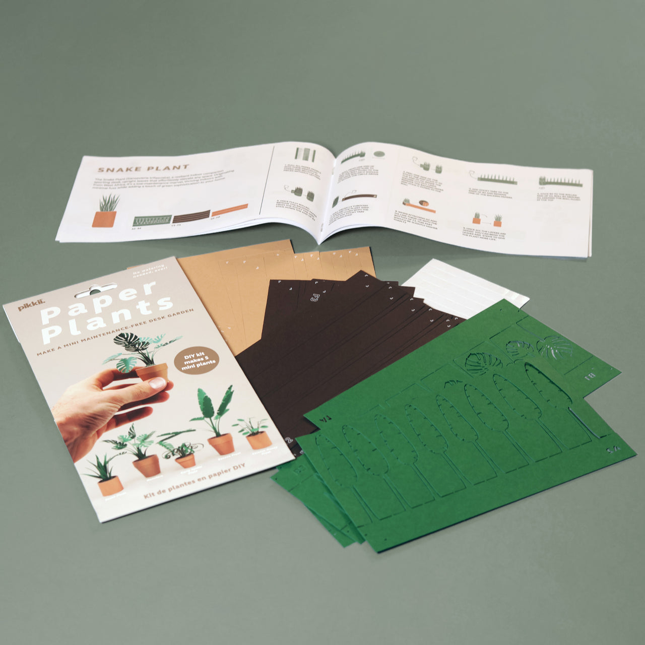 Paper Plants Craft Kit | Gift For Plant Lovers by Pikkii