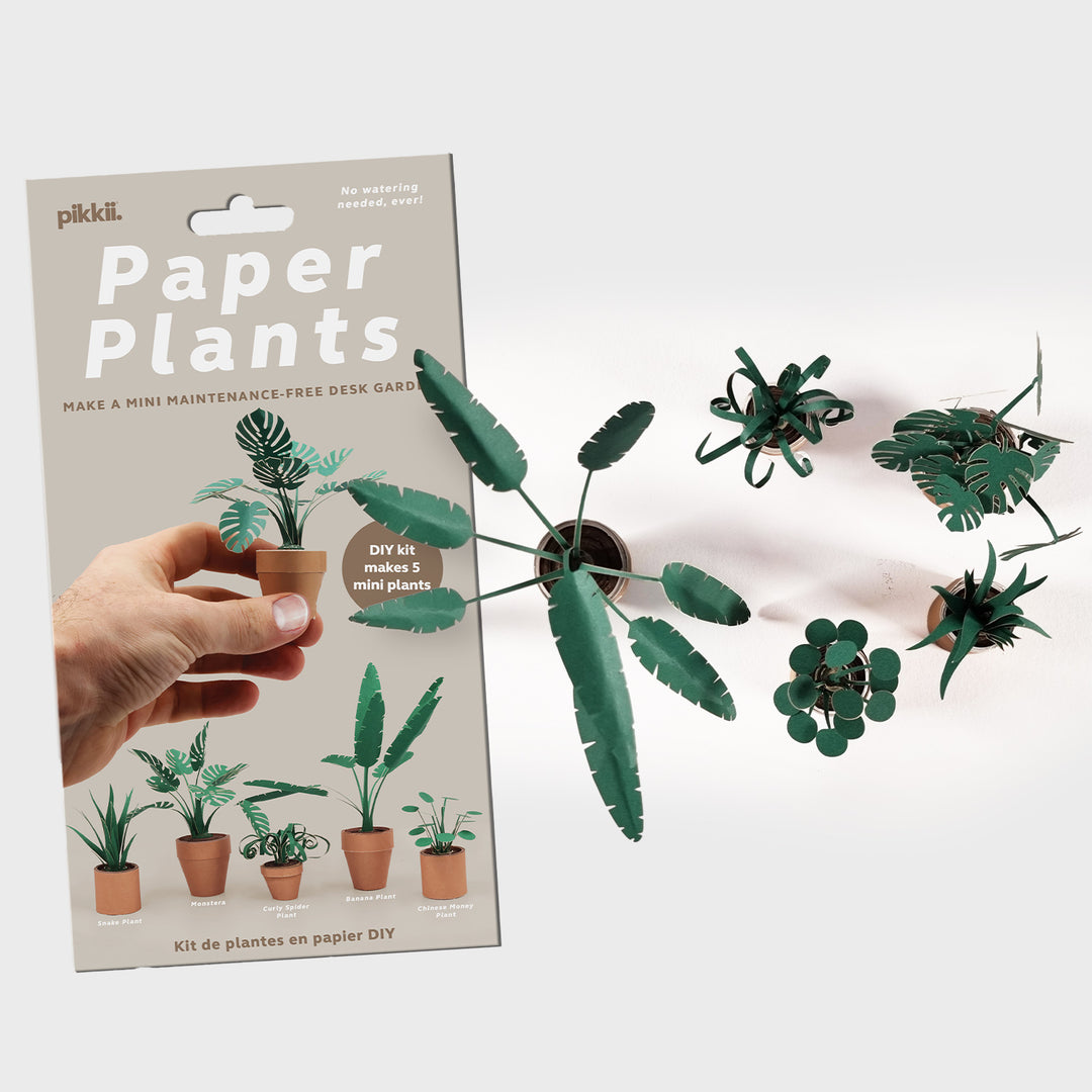 Paper Plants Craft Kit | Gift For Plant Lovers by Pikkii