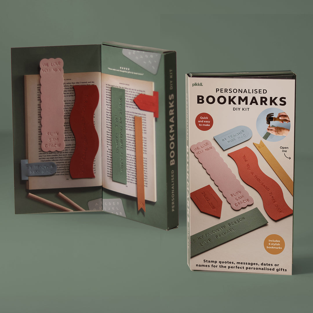 Personalised Bookmarks DIY Kit – Pikkii