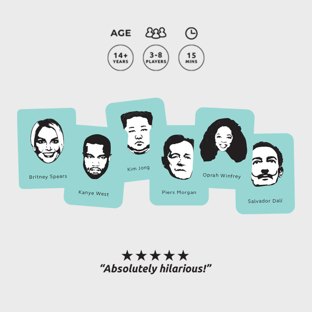 Doppelganger™ | The Hilarious Celebrity Matching Party Game by Pikkii