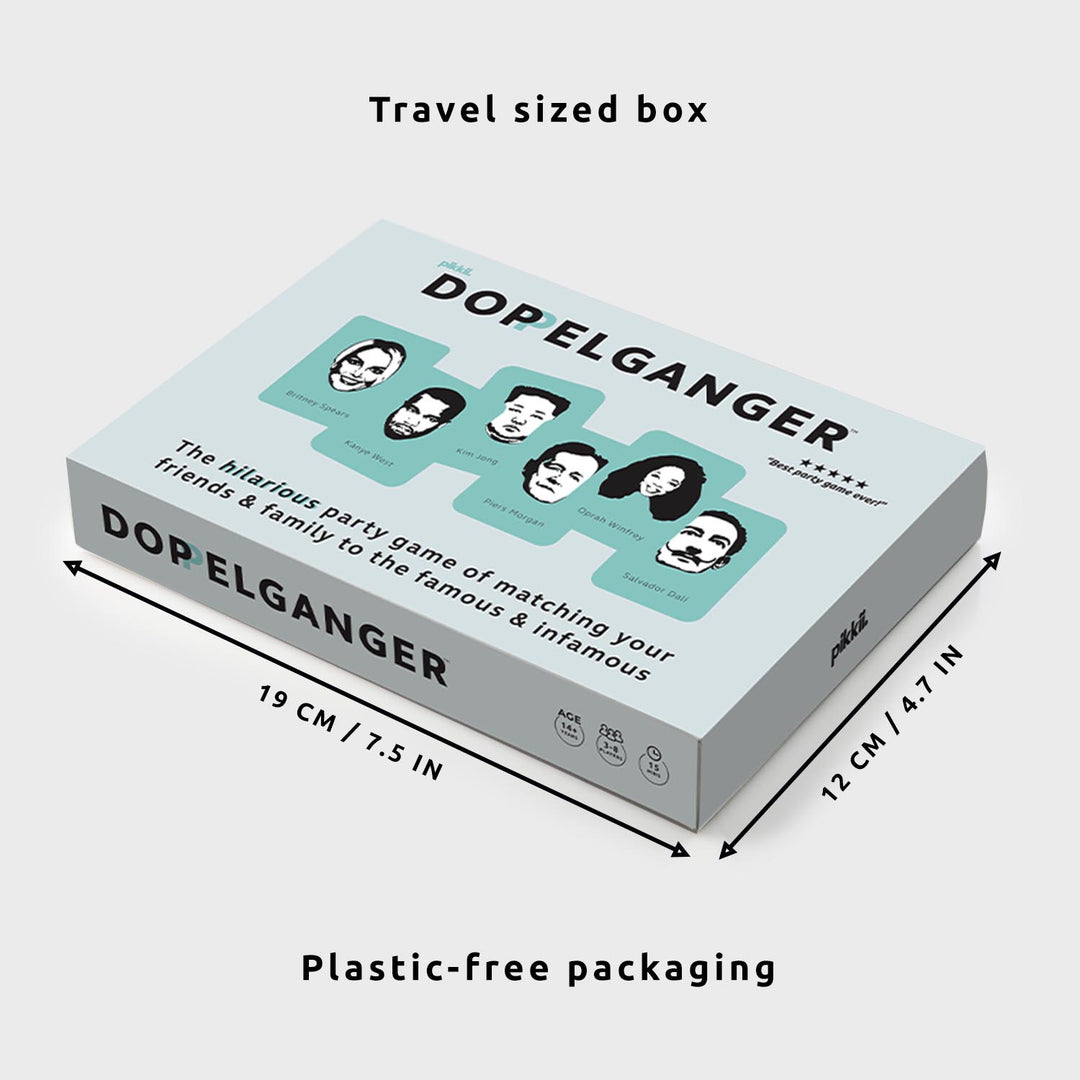 Doppelganger™ | The Hilarious Celebrity Matching Party Game by Pikkii
