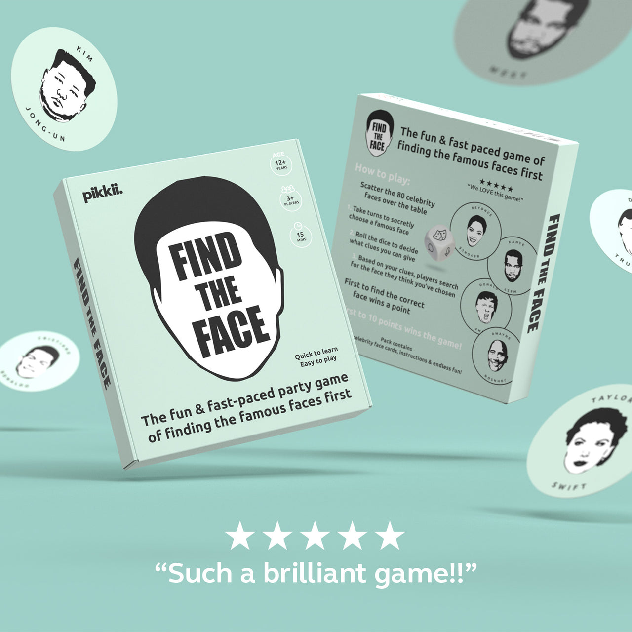Find The Face | The Hilarious Celebrity Finding Game by Pikkii
