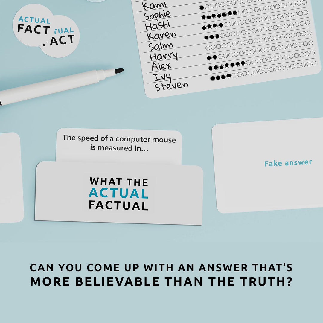 What the Actual Factual™ | The Hilarious Party Game | WTAF by Pikkii