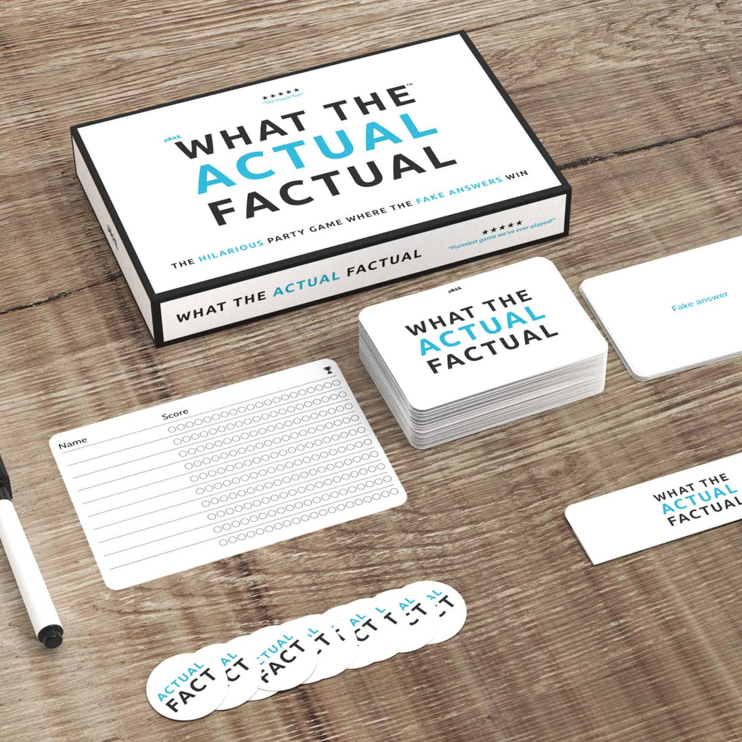 What the Actual Factual™ | The Hilarious Party Game | WTAF by Pikkii
